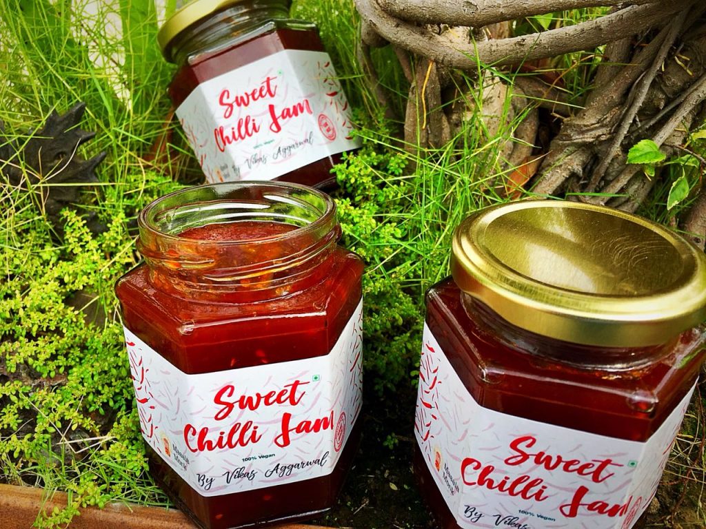 Sweet Chilli Jam {HOT} - Masala Monk
