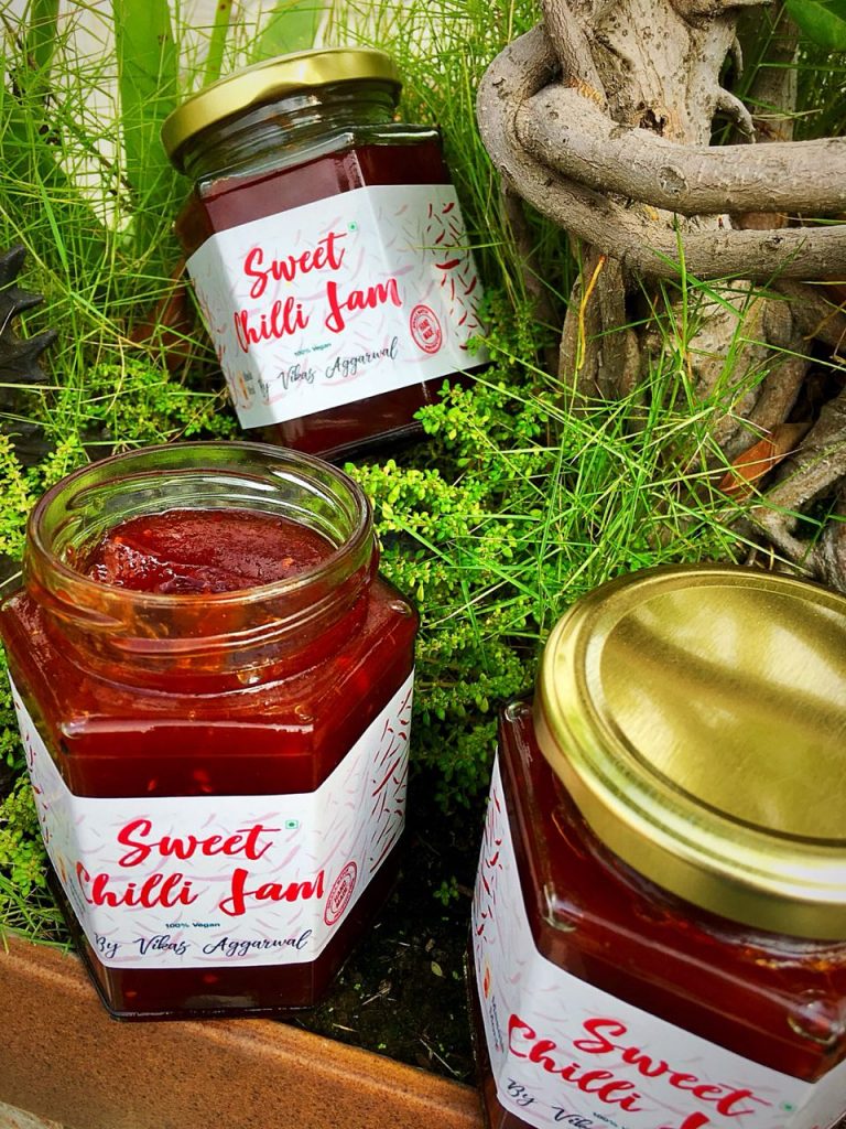 Sweet Chilli Jam {HOT} - Masala Monk