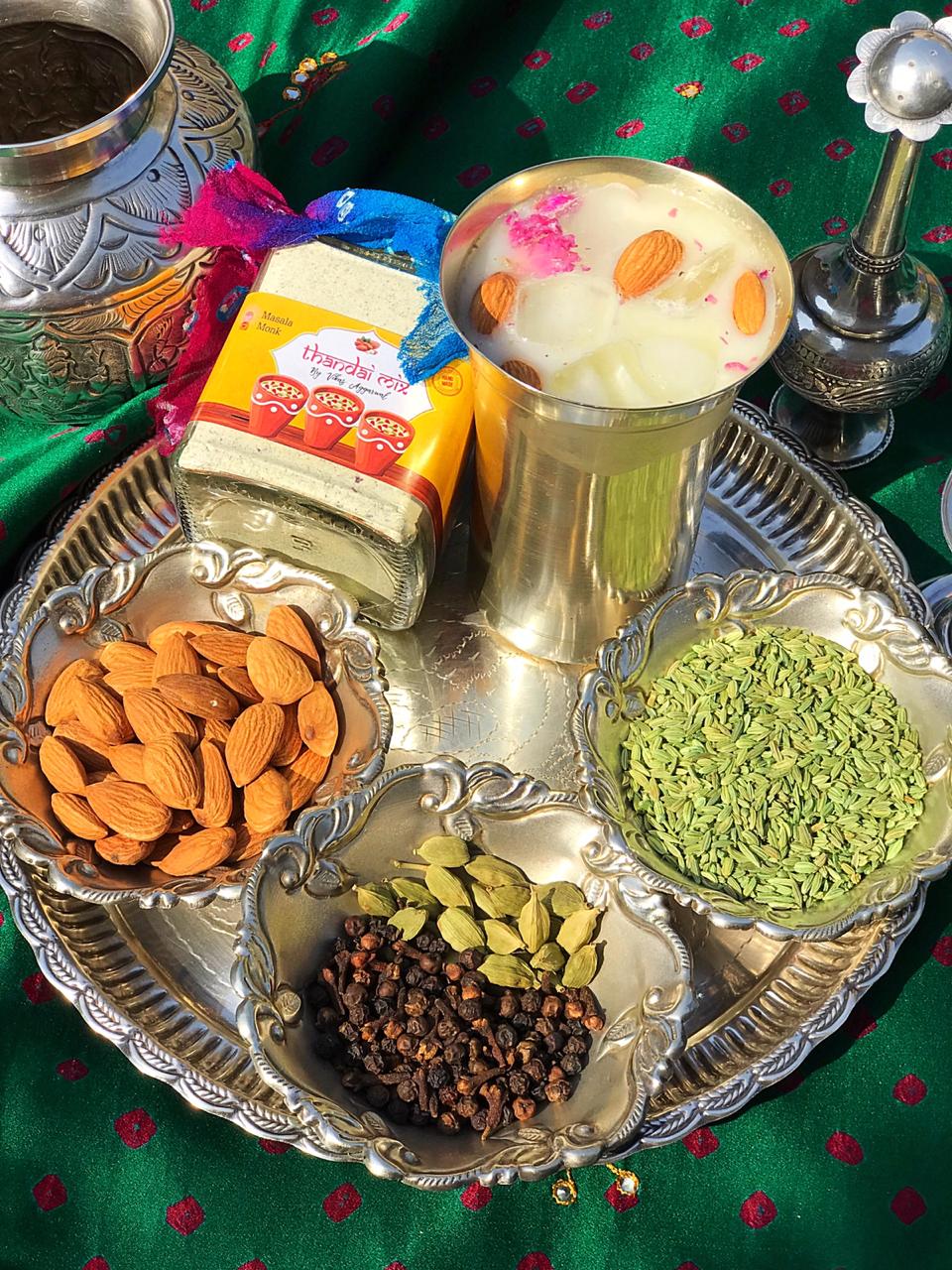 Rose Thandai or Shardai Powder - Masala Monk