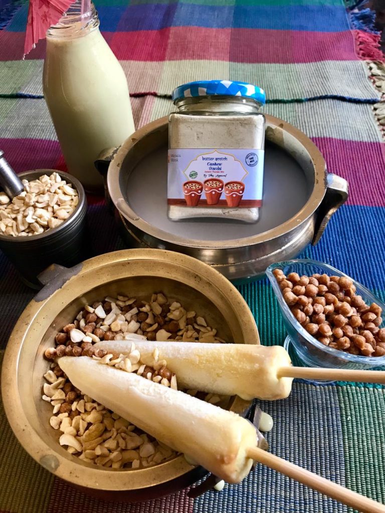 Sample Pack Butterscotch and Cashew Thandai - Masala Monk