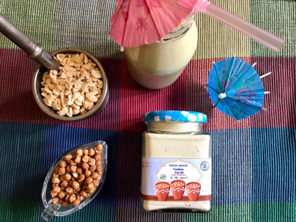 Sample Pack Butterscotch and Cashew Thandai - Masala Monk